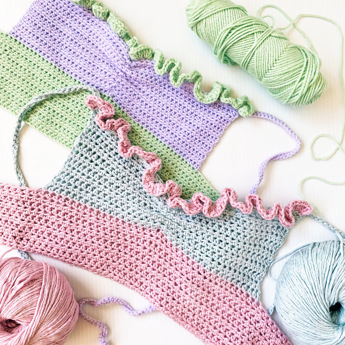 Crochet Pattern: The Cabbage Patch Top – ShopCarolannie